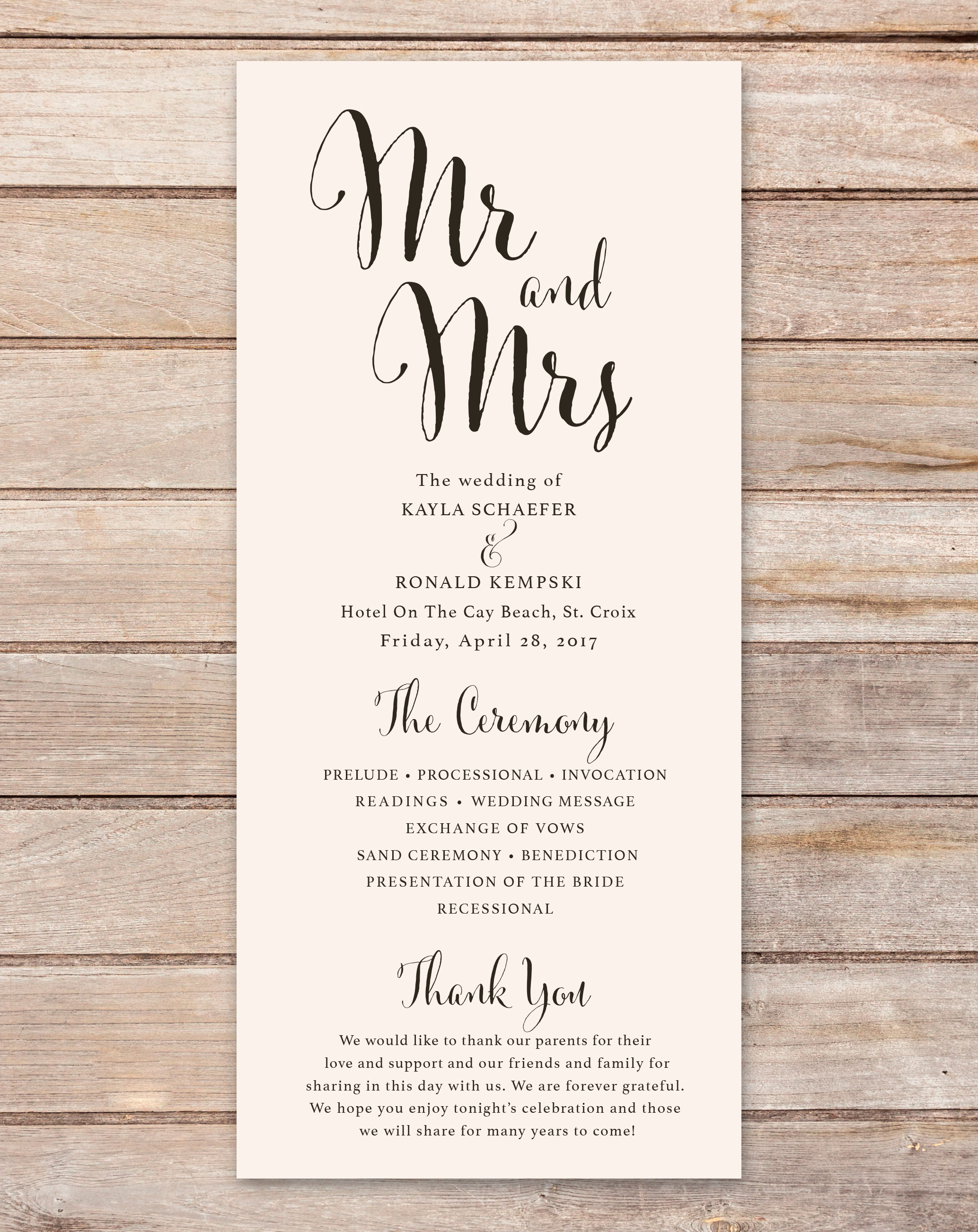 wedding-program – JKS Event Designs, LLC